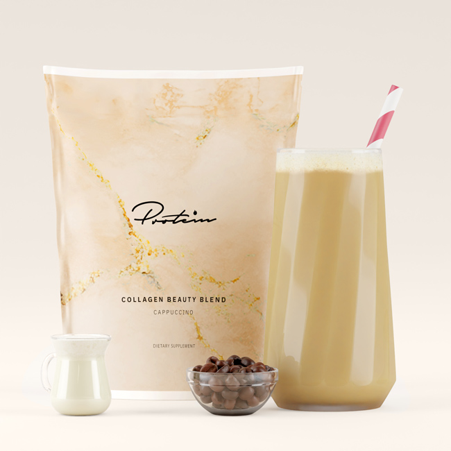 Collagen Beauty Blend, 210 g - Vitaminer för Hår och hud Kosttillskott ...