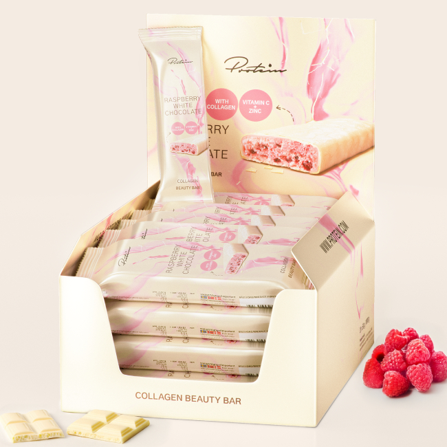 Kollageeni Beauty Bars 20 x - Protein.fi