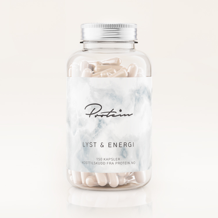 Lyst Og Energi 150 Kapsler - Protein.no