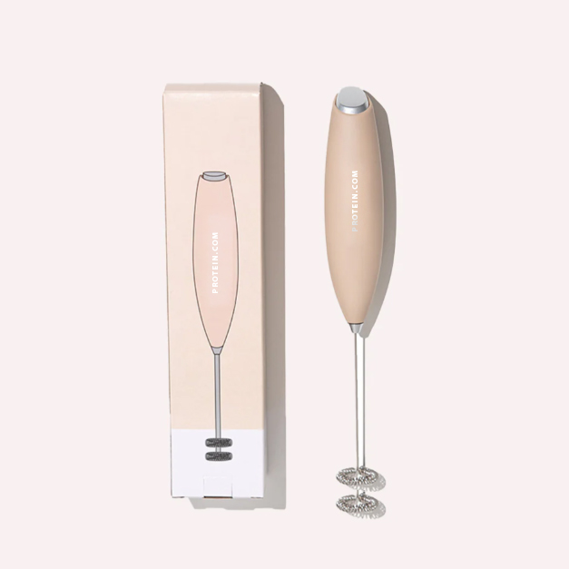 Electric Drink Mixer, Beige Kosttillskott för kvinnor